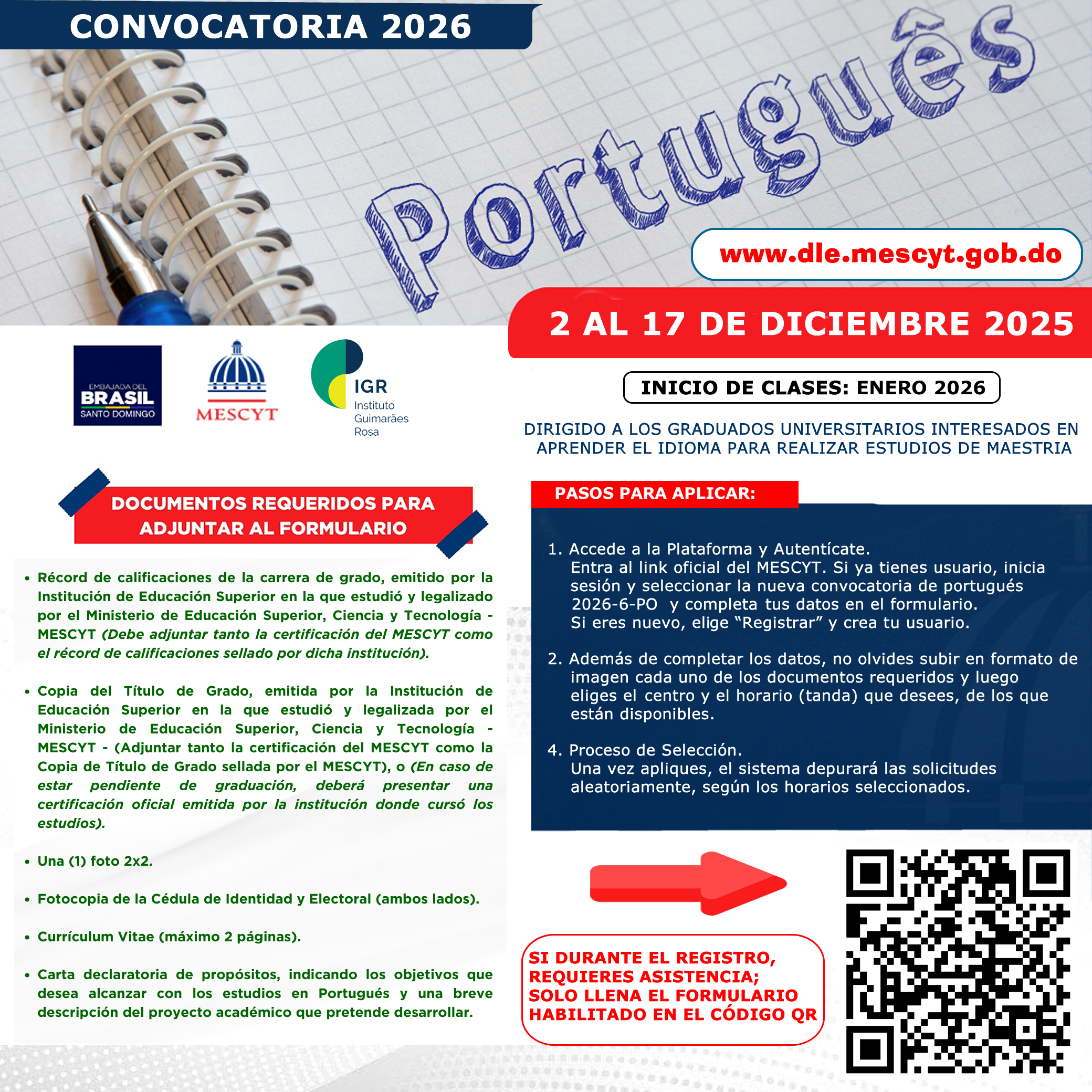 MESCYT - Lenguas Extranjeras